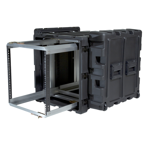 SKB 24" Deep Static 11U Shock Mount Rack Case 3RS-11U24-25B